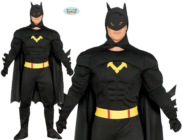 MENS bargain DARK SUPERHERO Fancy Dress