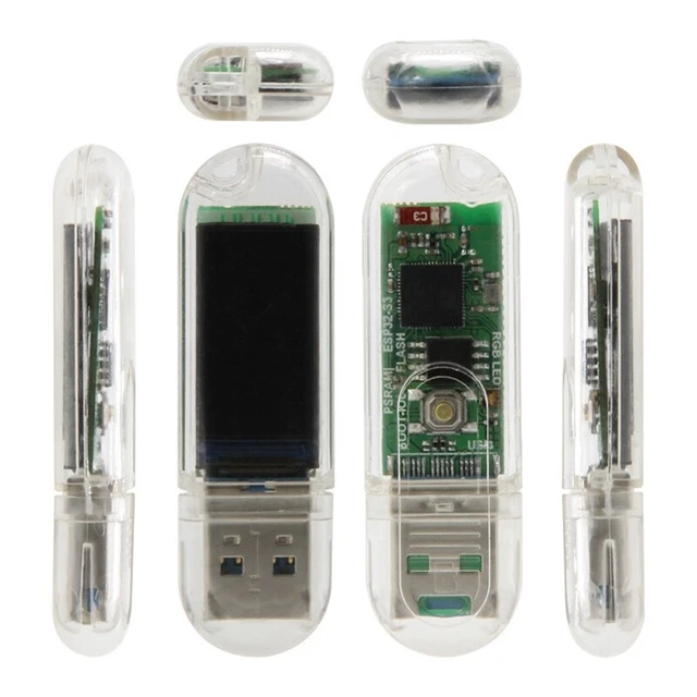T-DONGLE-S3 ESP32 S3 scheda di sviluppo con dongle schermo 0,96 pollici ... T-DONGLE-S3 ESP32 S3 scheda di sviluppo con dongle schermo 0,96 pollici ...
