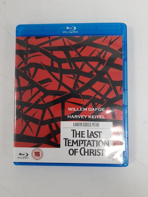 THE LAST TEMPTATION of Christ Blu-ray (2013) Willem Dafoe, Scorsese [15 ...