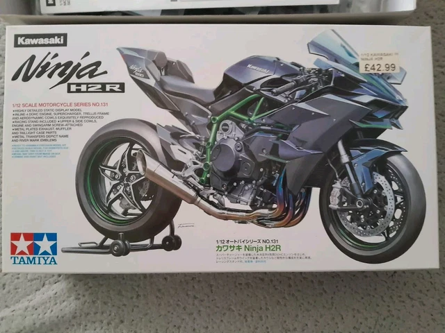 TAMIYA 1/12 SCALE Kawasaki Ninja H2R Model Bike Kit - 14131 £28.46 - PicClick UK