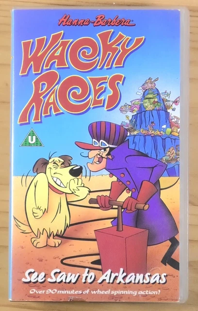 WACKY RACES: SEE Saw to Arkansas (Rare UK Retail VHS!) £9.99 - PicClick UK