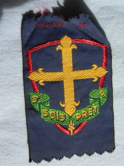 INSIGNE TISSU ANCIEN Scout France Sois Pret EUR 5,00 - PicClick FR