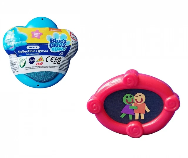 BLUES CLUES FELT Friends 2.5" Figure In Plastic Paw Capsule New ...