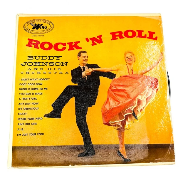 VINYLE ROCK'N ROLL Buddy Johnson and His Orchestra, Wing Records MGW ...