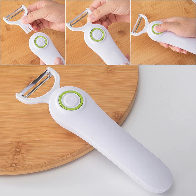 SKIN SCRAPER USB Rechargeable Potato Peeler Safety Lightweight Home ...