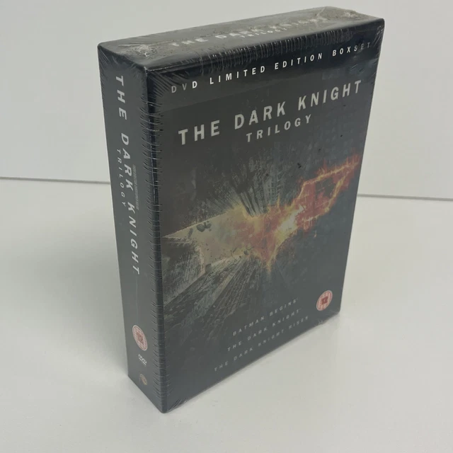 DARK KNIGHT TRILOGY DVD Limited Edition Box Set Includes a Booklet of ...