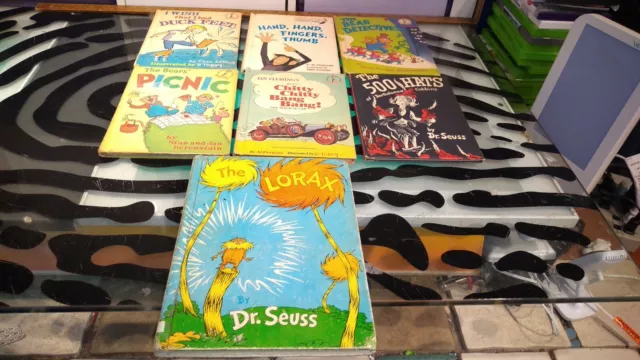 DR SEUSS BERENSTAIN Bears Chitty Chitty Childrens Books Vintage Poor ...