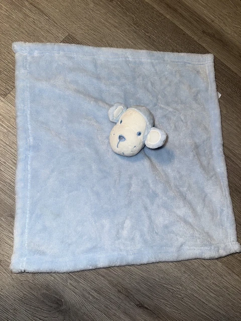 PRIMARK BLUE MONKEY Comforter Soft Toy Early Days Blankie Doudou £10.79 ...
