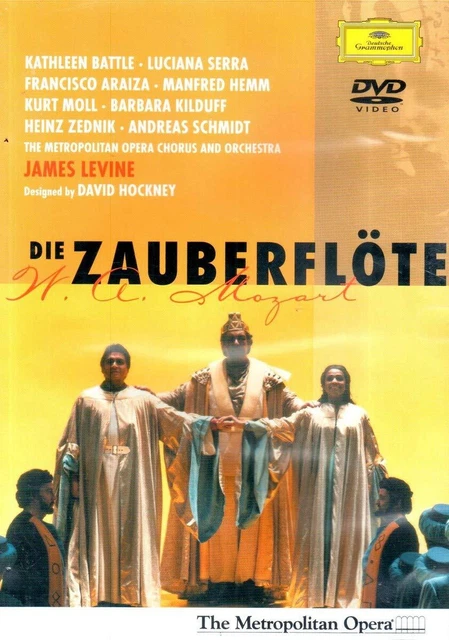 MOZART: DIE ZAUBERFLÖTE (DVD) Kathleen Battle Francisco Araiza Manfred ...