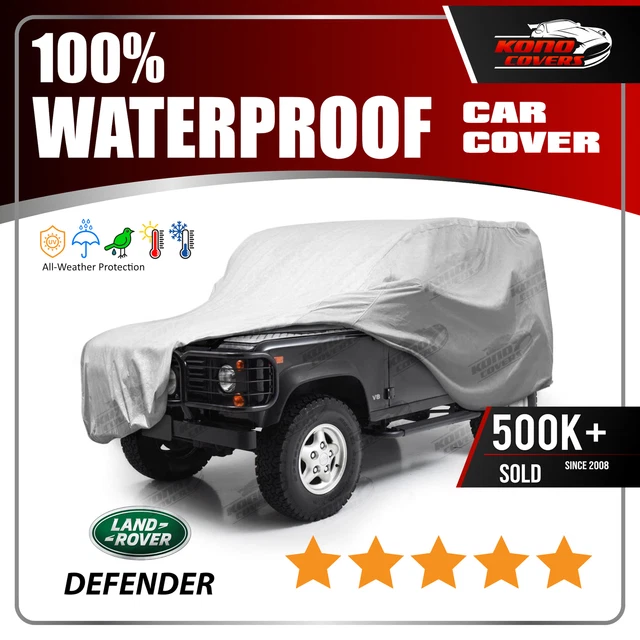 LAND ROVER DEFENDER 90 6 Layer Waterproof Car Cover 1994 1995 1997 $70. ...