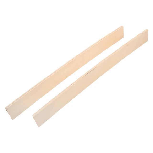 2 PCS WOODEN Slats for Bed Frame King Support Bedframe Queen-size £17. ...