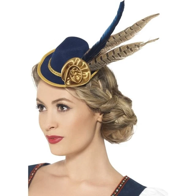 SMIFFYS AUTHENTIC BAVARIAN Festival Mini Hat, Blue £4.54 - PicClick UK