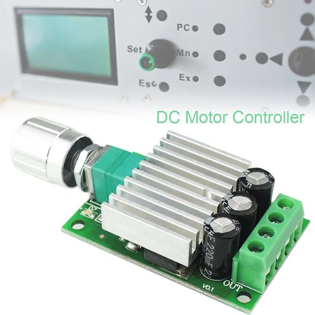 LED LIGHT PWM Dimmer Speed Regulator Fan Motor DC Motor Speed ...