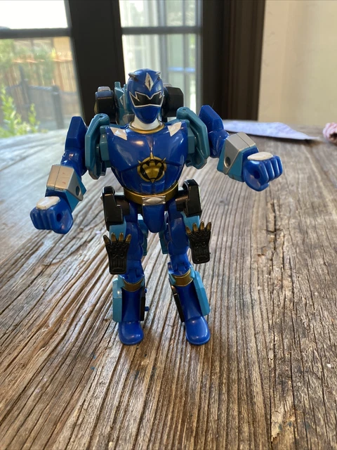 POWER RANGERS DINO Thunder Blue Ranger Transforming 6" Figure ...