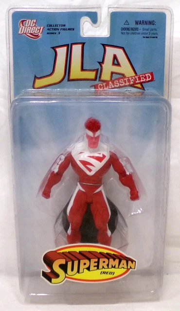 2010DC DIRECT JLA Classified Series Clásicas 3 Superman Rojo 7" Figura ...