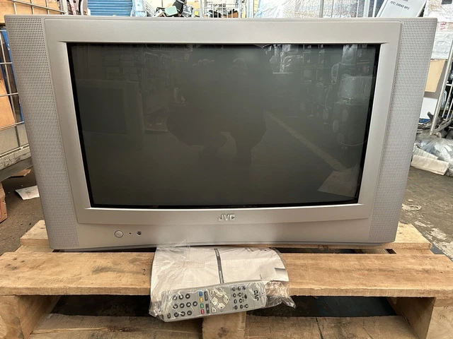 28” JVC WIDESCREEN CRT TV With Tv Stand £200.00 - PicClick UK