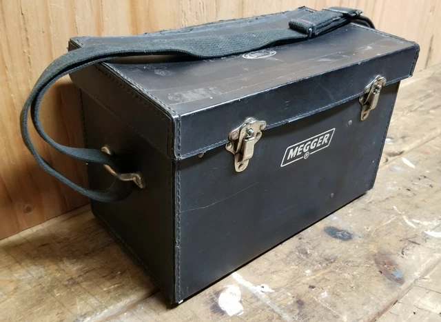 VINTAGE MEGGER HAND Crank Insulation Tester By Biddle Model #21159 £167 ...