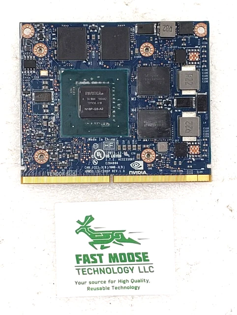 NVIDIA QUADRO M2000M 4GB GDDR5 MXM 3.0 Video Card ZBook 17 G3 Precision ...