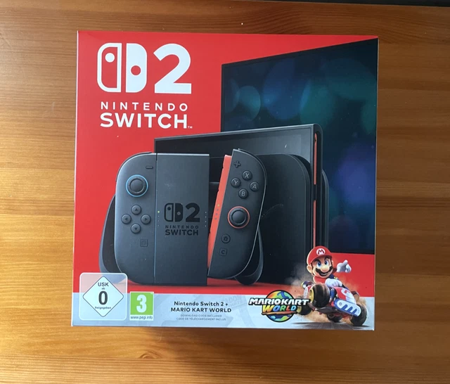 NINTENDO SWITCH 2 Mario Kart World Bundle - Brand New Unopened 🚚 £473. ...