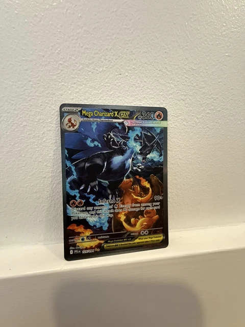 POKEMON TCG PHANTASMAL Flames Mega Charizard X ex SIR 125/094 M/NM $850 ...