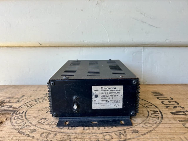 VINTAGE PIONEER AD-304 Power Amplifier Car Amp - Untested $79.95 ...