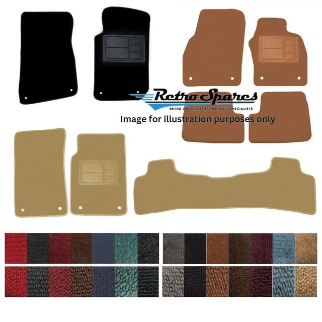 CARPET FLOOR MATS For Toyota Hilux Yn55 Dual Cab 1985 - 1988 $119.03 ...