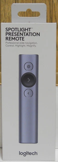 LOGITECH SPOTLIGHT PRESENTATION Professional Slide Navigation Remote ...