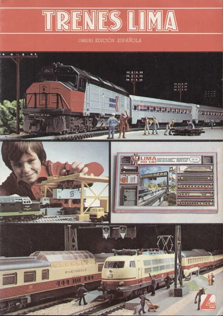 CATALOGO LIMA 1980/81 Trenes Lima - Set - edición española SP aa EUR 20 ...