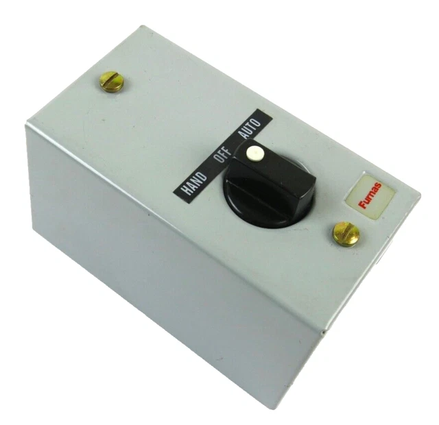 FURNAS 50AA3C3 HAND-OFF-AUTO Control Station NEMA 1 Surface Switch (New ...
