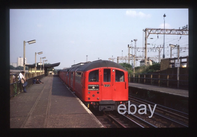 ORIGINAL 35MM SLIDE - London Underground 1938 stock at Stonebridge Park ...