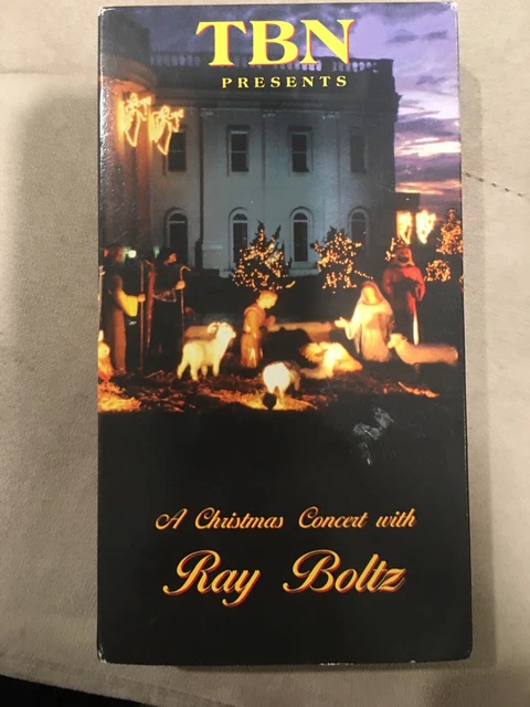 A CHRISTMAS CONCERT With Ray Boltz VHS Movie Vintage 1997 Christian £6. ...