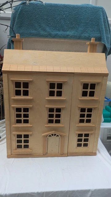 VINTAGE WOODEN HANDMADE dolls house with loads of furniture. Barnet. £ ...