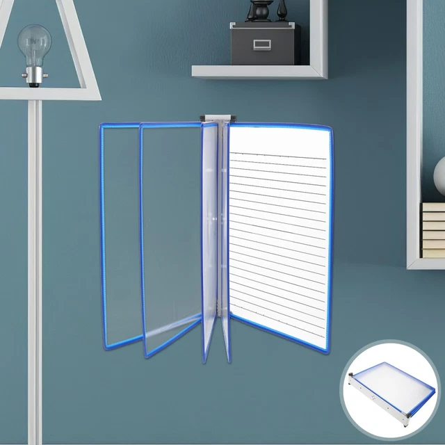 REFERENCE DISPLAY PANELS Document Organizer Rack ‌wall-mounted File $50 ...