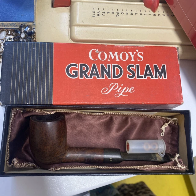 COMOYS - GRAND Slam - “The Perfect Pipe” Tobacco Pipe Boxed London ...