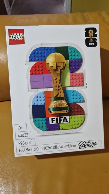 LEGO 43032 FIFA WORLD CUP 2026 OFFICIAL EMBLEM BRAND NEW SEALED £30.75 ...