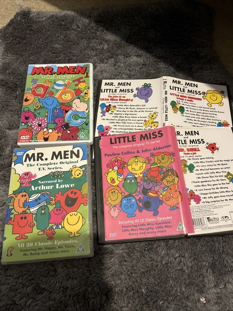MR MEN AND Little Miss Collection Of 6 DVDs £2.74 - PicClick UK