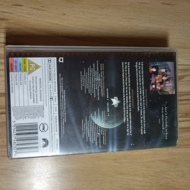 STAR TREK DEEP Space Nine VHS Video Tape Season 7 Volume 7.13 DS9 1999 ...