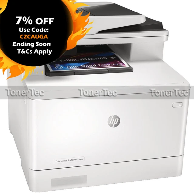 HP LASERJET PRO M479fdw Multi-Function Wi-Fi Color Laser Printer+Duplex ...