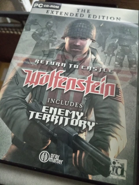 RETURN TO CASTLE Wolfenstein The Extended Edition Enemy Territory PC CD ...