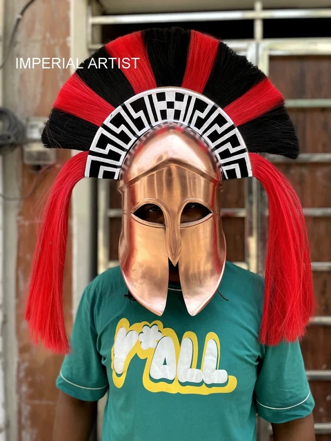 MEDIEVAL CORINTHIAN GREEK Helmet - Knight Crusader Spartan Helmet ...
