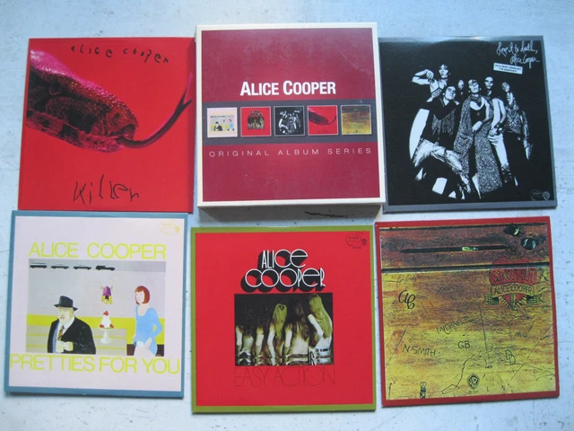CD ALICE COOPER Original Album Series 5 CD's 2012 EUR 7,10 - PicClick FR
