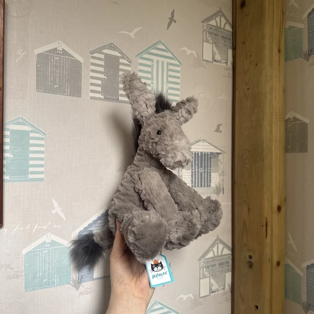 JELLYCAT FUDDLEWUDDLE DONKEY Retired £73.50 - PicClick UK