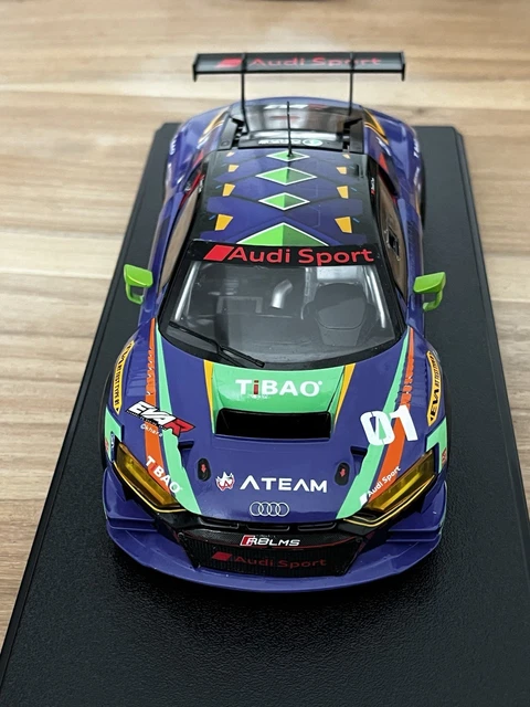 MENG AUDI R8 LMS EVA RT Test Type / Scale 1:24 - fertig gebaut EUR 34 ...