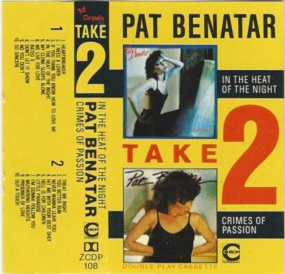 PAT BENATAR IN The Heat Of The Night / Crimes Of Passion - Cassette EUR ...
