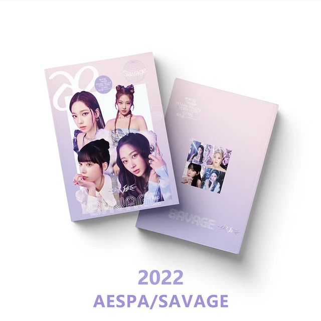 KPOP AESPA SAVAGE Album Mini Photo Book HD Picture EUR 8,39 - PicClick IT