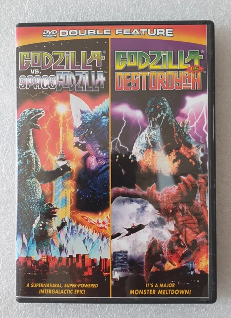 GODZILLA / DOUBLE Feature: Godzilla vs Space Godzilla, and vs Destroyah ...