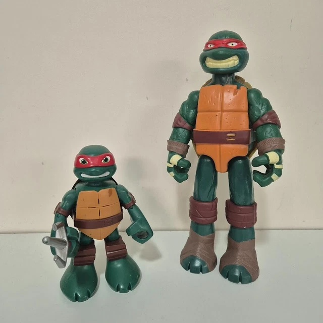 LOT OF 2 Raphael (RED) Teenage Mutant Ninja Turtles TMNT 2016 Viacom ...