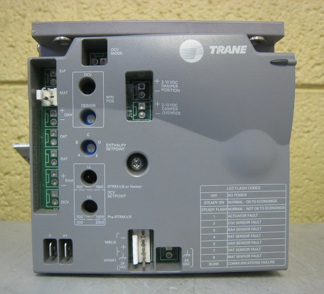 TRANE AMERICAN STANDARD MOD01301 X13651514020 Damper Actuator New No ...