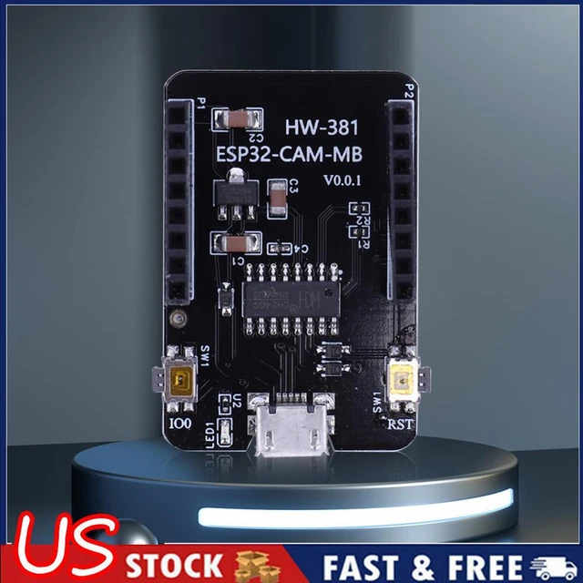 ESP32-CAM-MB DEVELOPMENT BOARD WIFI+Bluetooth-compatible for ESP32-CAM ...