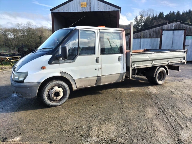 FORD TRANSIT LWB Tipper Spares/Repair No Reserve £0.99 - PicClick UK